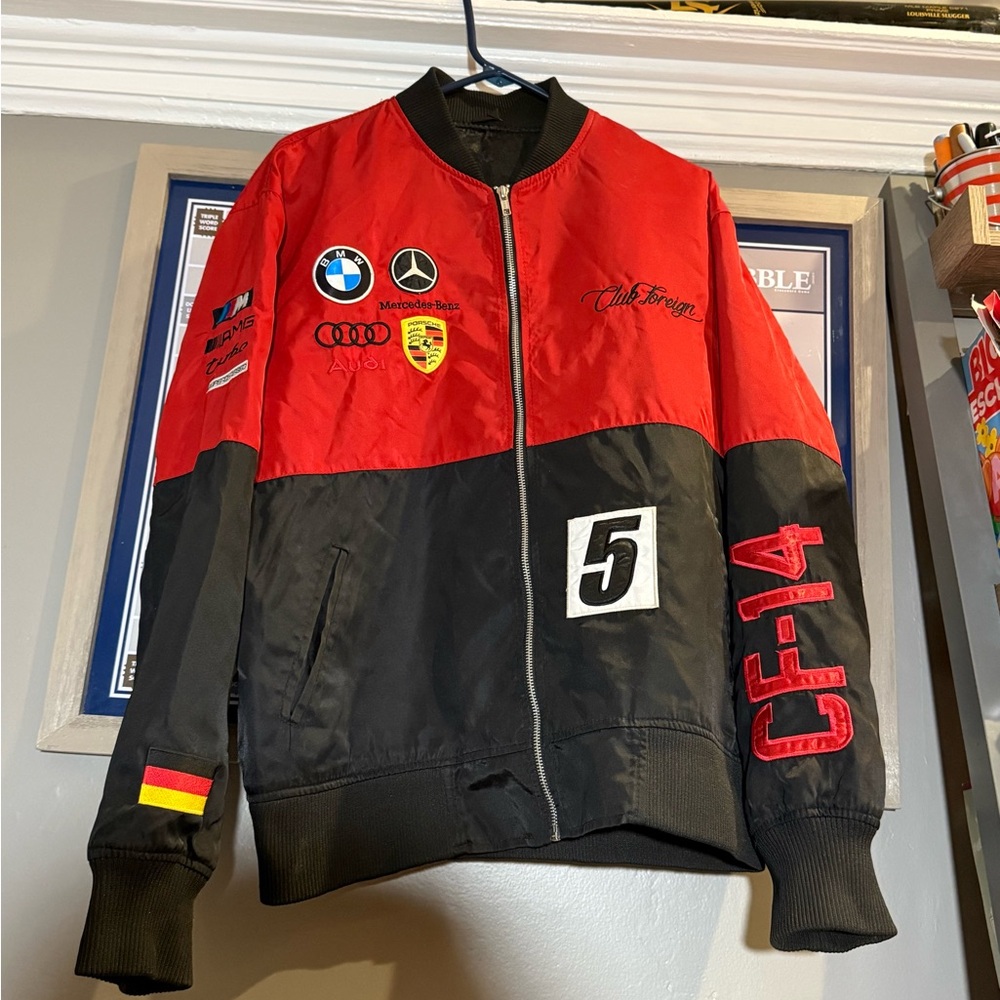 Red And Black Club Foreign Jacket - Gem